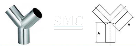 Stainless Steel Y-type Tee Price | Supplier & Manufacturer - Shanghai ...