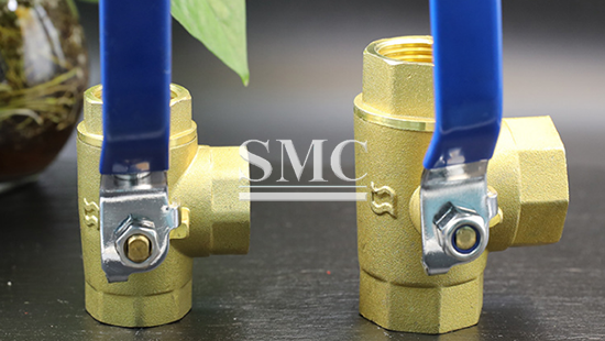 Brass Valve With Iron Handle,Tee,L Type